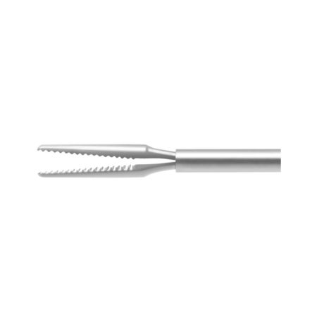 Forceps Serrated Straight 23 gauge