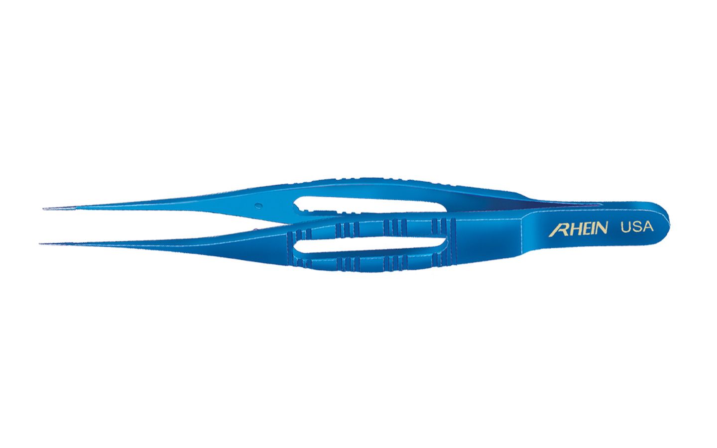 Pierse Corneal Forceps, Straight, W/Platform, Titanium