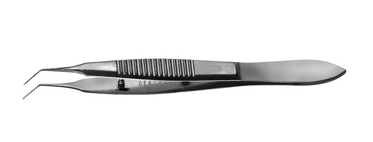 McPherson Corneal Forceps, Angled