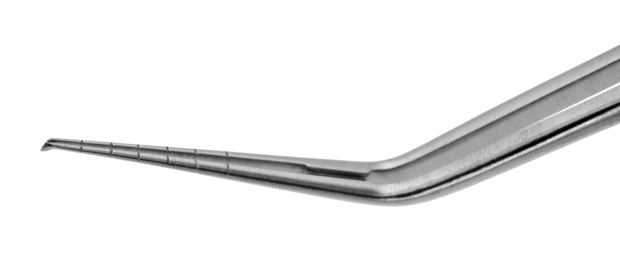 Kraff-Utrata Capsulorhexis Forceps with Sharp Tip/Laser Lines Round Handle