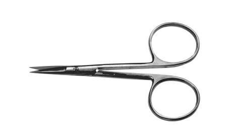Eye Scissor, Large Rings, Straight