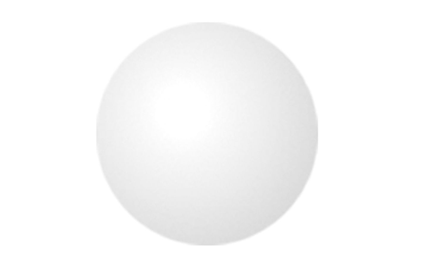 Eye Sphere Plastic 20mm Diameter