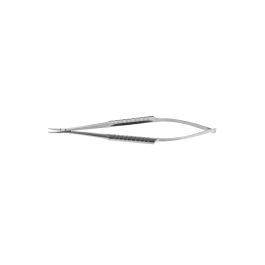 Barraquer Needle Holder, Delicate, Curved with Lock