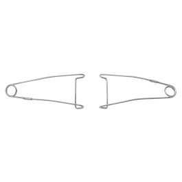 Jaffe Lid Retractor, Small Pair